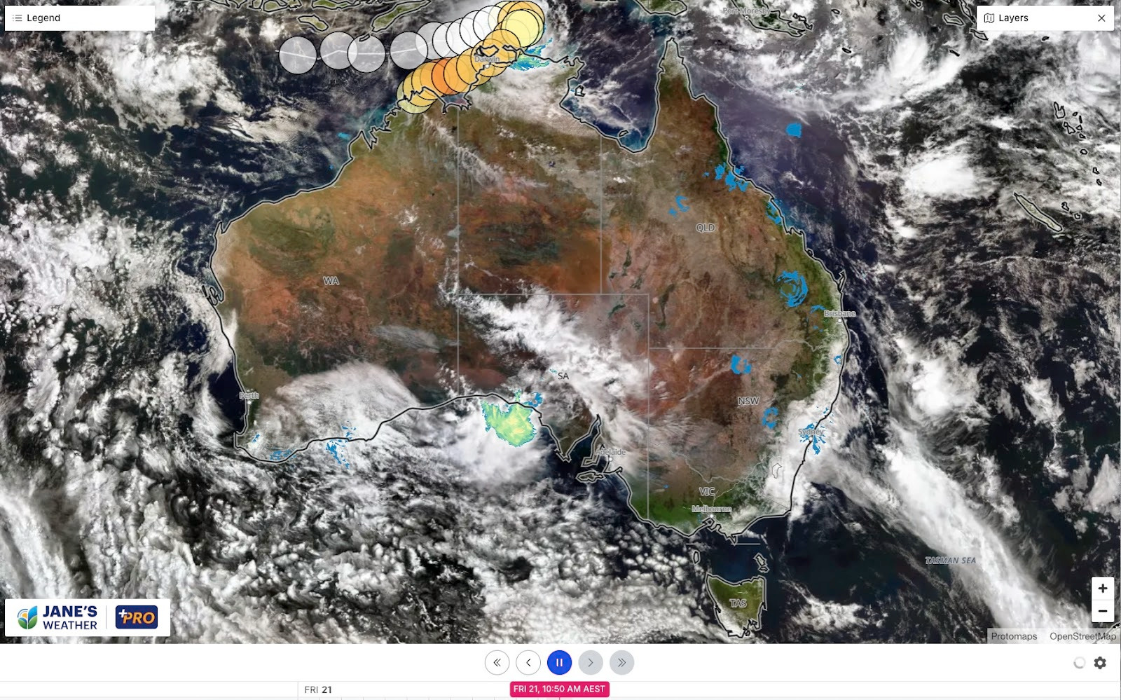 A cyclone for the Top End, good weather for the cricket and a rain ...
