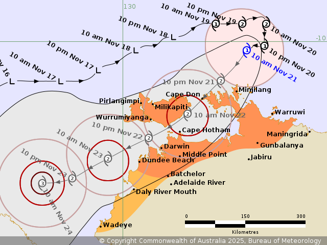A cyclone for the Top End, good weather for the cricket and a rain ...