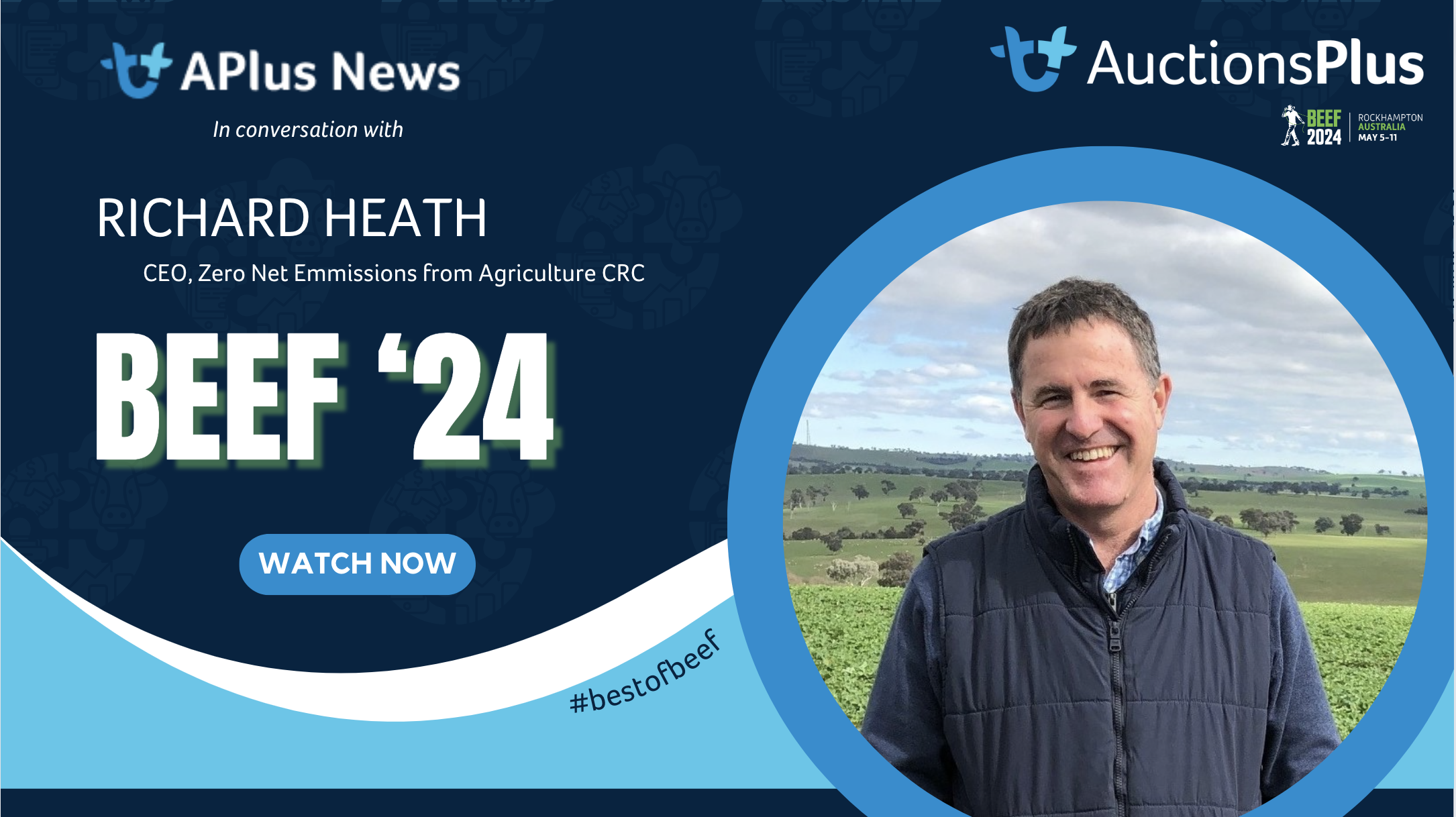 Net Zero Ag Emissions CRC chief Richard Heath on his bold plans